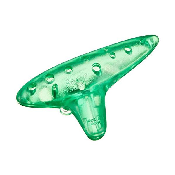グリーン/-/Pla Ocarina SC グリーン・Color:グリーン・パッケージ個数:1・リーズナブルで扱いやすいプラスチック製のオカリナ。お気軽に持ち歩く1本に、ちょっとしたに、お子様用に、色々な用途にお使いいただけます。・ソプラノ...