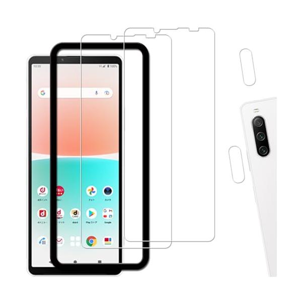 -/Xperia10 IV/-・Size:Xperia10 IV・対応機種-2+2枚入りXperia 10 IV SO-52C SOG07 用 ガラスフィルム（２枚入り）＋カメラフィルム（2枚入り）。万が一製品にご満足いただけない場合は、弊...