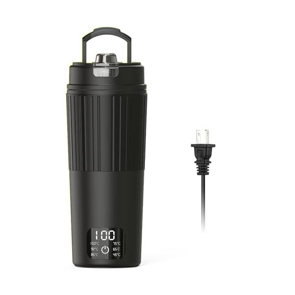 マットブラック/0.6 L/LW-K22A・Color:マットブラック・550mlの大容量なのにコンパクト!あなた専用のポータブル電気ケトルを 550mlの大容量なのに驚くほどコンパクト。電気ケトルとして必要なお湯をしっかり沸かしつつ、あな...