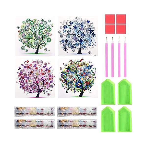 30cm*30cmA 異形ダイヤモンド/-/-・Color:A 異形ダイヤモンドStyle:30cm*30cm・??セット内容：ダイヤモンド絵画セット4セット（フレームを含まない）、ダイヤモンドセット+ダイヤモンド粘筆+プラスチックトレイ+...