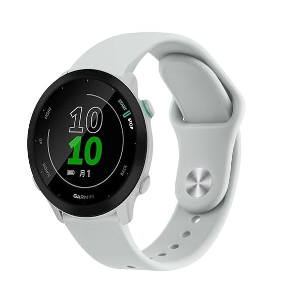 コンフォートグレー/-/-・Color:グレー・?複数機種に対応：Garmin ForeAthlete 55 / ForeAthlete 245/245M / ForeAthlete 645/645M / Garmin Venu / Ven...