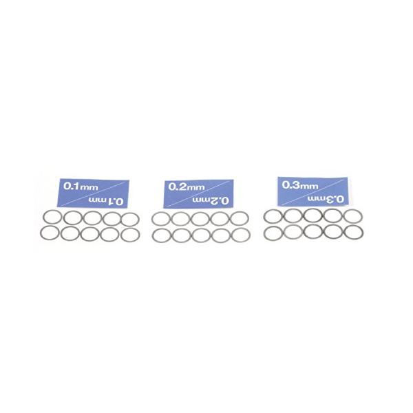 -/φ10mm/300053588・Size:φ10mm・パッケージ個数:1・φ10MM SHIM SET ×10 ×3 TYPES・RCカーの性能アップやセッティングに・基本スペック:内径φ10mm外径φ13mm 0.1、0.2、0.3m...