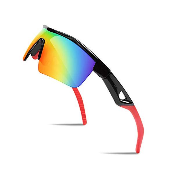 モダンレッド/125mm/B2454-003-F・Color:レッド・FEISEDY 子供用スポーツサングラスフレームは光沢仕上げで塗装されています。テンプルは耐水性のゴム素材でできており、汗をかいてもこめかみや頬の摩擦を改善します・FEI...