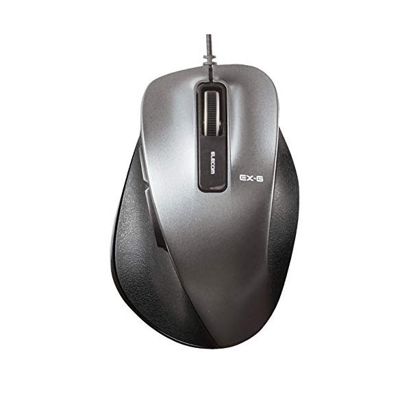 単品ガンメタリック/長さ110 x 幅 74 mm/M-XGM10UBBK/EC・Style:単品Color:ガンメタリック・パッケージ個数:1・手の形状から生まれたデザインにより、ありそうでなかった「握りやすさ」を実現した5ボタンマウス“...