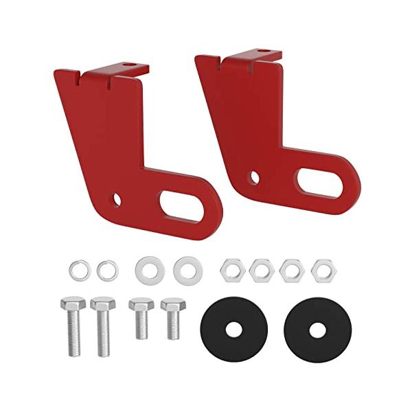 -/後部牽引フック 左右1セット/-・Size:後部牽引フック 左右1セット・パッケージ個数:1・★後部牽引フックはスズキ ジムニー JB64型・ジムニーシエラ JB74型(平成30年7月-現行）適用・★高品質：重鋼材、高強度、耐久性、優れ...