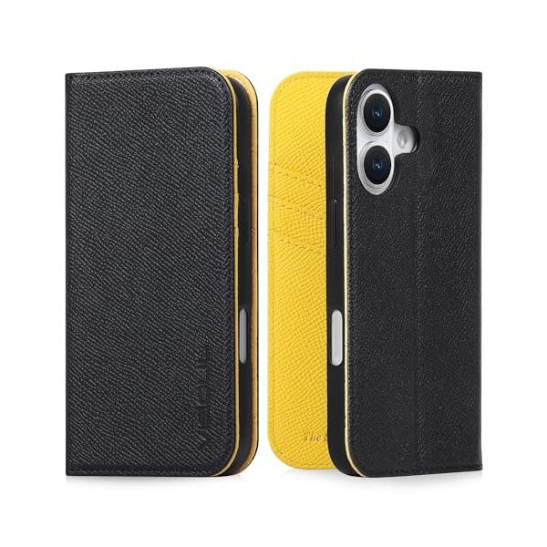 ブラック・レモン/iPhone 16/-・Size:iPhone 16Color:ブラック・レモン・全面保護・携帯ケース対応機種iPhone16(6.1インチ)。対応機種と画面サイズをよくご確認のうえ、ご購入いただけますようお願い致します。...