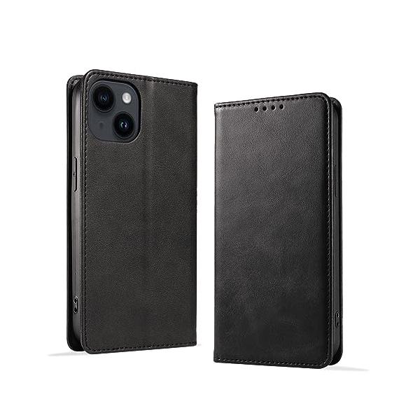 ブラック/iPhone 15 用/iPhone 15・Size:iPhone 15 用Color:ブラック・軽量薄型iphone15対応全面保護スマホケース。軽量設計の手帳型で、長く持っても手が疲れる感じもありません。各機種にピッタリの専門...