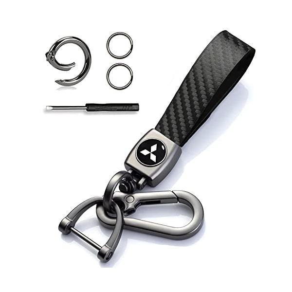 デザインに適う三菱/-/-・Color:に適う三菱・?おしゃれなキーホルダーこの商品はスズキ車に適しています。360度回転する便利なカラビナ付きで、 ズボンやバッグなどに引っ掛けることができます。使いやすさ・耐久性，を重視したおしゃれデザイ...