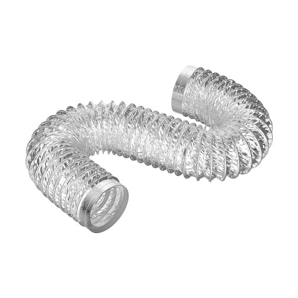 シルバー/φ100mm×5m/HRKD-03・Size:φ100mm×5mColor:シルバー・パッケージ個数:1・??サイズ：φ80mm/φ100mm/φ125mm/φ150mm・??材質:アルミ箔+PET+鋼線で三層構造・??カラー：シ...