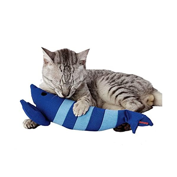 エビマルチカラー/-/W26817・ネコちゃんの生態に基づいた検証玩具シリーズ・ネコキックしやすい細長形状。・原産国:中国・素材: アクリル