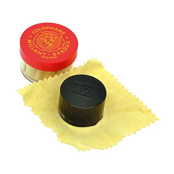 ダーク/-/MLDK・PatternName:単品・パッケージ個数:1・松脂◆Millant-Deroux　ミラン ダーク 「黒猫」◆バイオリン・ビオラ用・フランス製！昔から根強い人気、お馴染みのくろねこ♪・★入荷ロットによって、パッケージ...