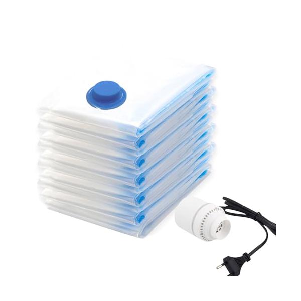 ブルー/2枚XL、2枚L、2枚M、1枚S/HXU08X・Size:2枚XL、2枚L、2枚M、1枚S・7枚セットで家中まるごと整理整頓S(40×60cm)・M(60×80cm)・L(80×100cm)・XL(100×120cm)の全サイズを網...