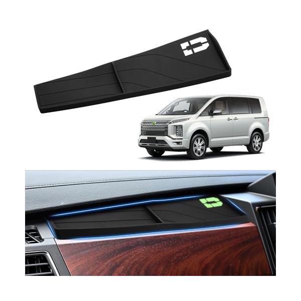 ブラック/三菱 新型 デリカ D5/-・Size:三菱 新型 デリカ D5・1.適合車種：三菱 後期 デリカ D:5に適合。年式：2019年2月-現行。。※ご注意：年式・グレード・オプション等により適合しない場合が御座います。 形状をご確認...