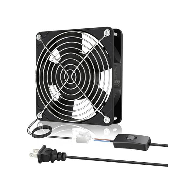 インダストリアル-/120x25mm/-・Size:120x25mm・?120mm ACファン: 120mm (L) x120mm (W) x25mm (H) /4.72in (L) x4.72in (W) x0.98in (H)・?パラメ...