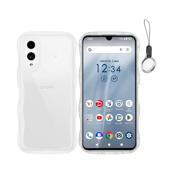 純透明/Arrows WE2/Arrows We2 F-52E・Size:Arrows WE2Color:純透明・SHARP Arrows We2 F-52E対応ご購入前に、お使いの携帯電話の正しいモデル/サイズしてください。HILEGEN...