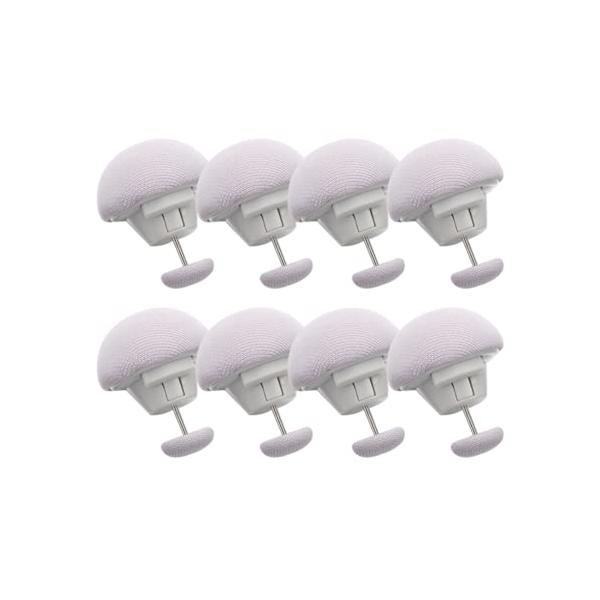 A グレー きのこ/-/-・Color:A グレー きのこ・布団ずれ防止クリップ可愛いきのこデザインの布団クリップです。おしゃれで実用的、布団と布団カバーを固定することができ、ベッドメイキング手間が省けます。・高品質の素材シーツクリップはコ...