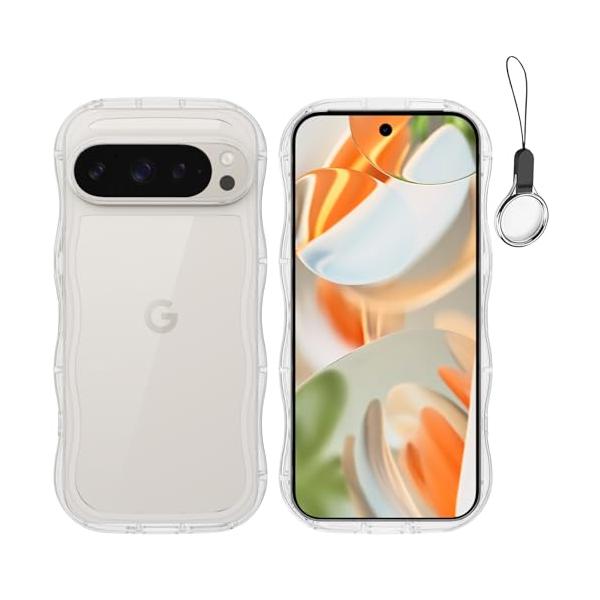 純透明/Pixel 9/Google Pixel 9・Size:Pixel 9Color:純透明・Pixel 9対応ご購入前に、お使いの携帯電話の正しいモデル/サイズしてください。当社のスマホケースの品質に問題がある場合は、お気軽に当社のカ...
