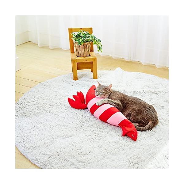 エビ単品/ビッグサイズ/W26540・Color:単品・パッケージ個数:1・頭としっぽにマタタビ入り・ハサミとしっぽにシャカシャカ入り・原産国:中華人民共和国・梱包サイズ:12.0 x 53.0 x 15.0 cm