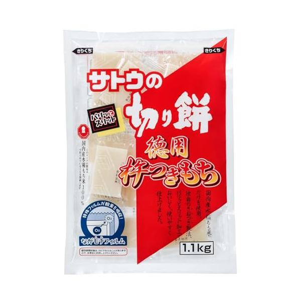 -/1.1ｋｇ/-・Size:1.1ｋｇ・パッケージ個数:1・内容量:1100g・原材料:水稲もち・商品サイズ(高さ×奥行×幅):266mm×79mm×187mm・原産国:日本・ブラント名:サトウ食品
