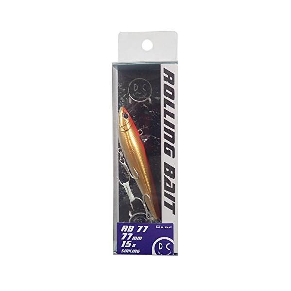77mm/15gPHゴールドオレンジ/77mm/RB77-07・Color:PHゴールドオレンジStyle:77mm/15g・パッケージ個数:1・TYPE：シンキング・77mm・15g