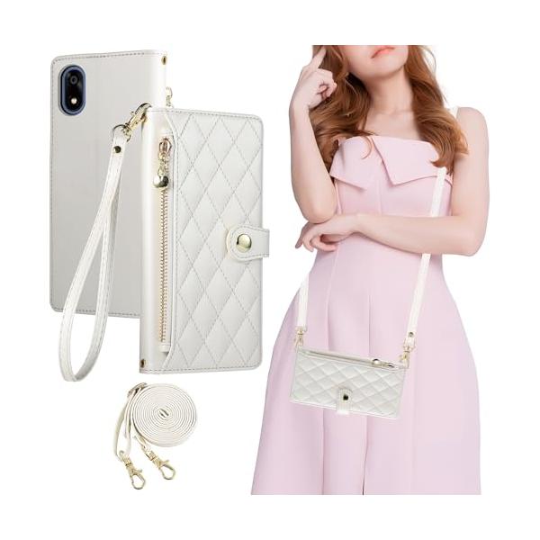 ホワイト/かんたんスマホ4/かんたんスマホ4・Size:かんたんスマホ4Color:ホワイト・?適用型番ZTE かんたんスマホ4 (6.1インチ)対応の手帳型ケース、対応機種と画面サイズをよくご確認の上、お買い求めください。保護性と利便性を...