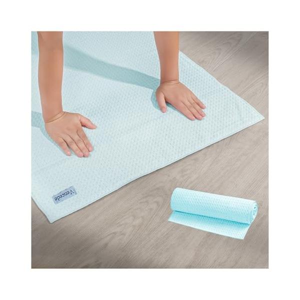 ブルー 145×61cm/145cm×61cm/-・Color:ブルー 145×61cmPackageQuantity:1・パッケージ個数:1・ヨガラグサイズ：61×145cm。お使いのヨガマットにぴったりとマッチし、ホットヨガ、アウトドア...