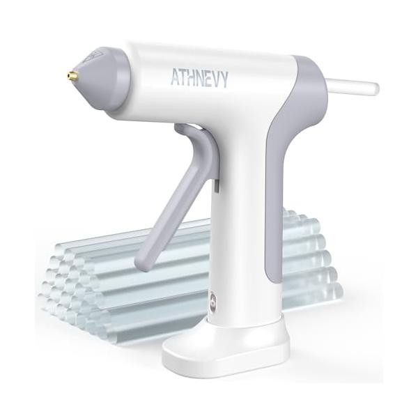 ホワイト/-/-・Color:ホワイト・10秒急速加熱 ? 業界トップクラス20Wの高効率パワーにより、電源を入れてからわずか10秒で作業温度（約170℃）に到達します。従来品に比べ待ち時間を大幅に短縮し、クラフト作業や修理を思い立ったその...