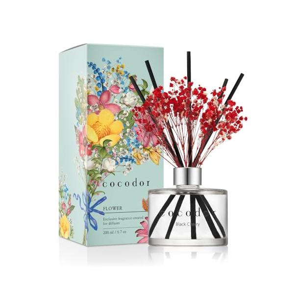ブラックチェリー/フラワー 200ml/8809558453168・ScentName:ブラックチェリーSize:フラワー 200ml・パッケージ個数:1・ラックチェリー グレープとリンゴの甘さをミックスし、ブラックチェリーならではの甘くて...