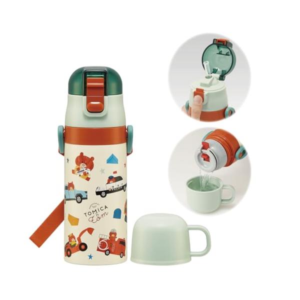 ステンレス/420 ml/SKCP3-A・Color:ステンレス・パッケージ個数:1・サイズ:直径6.8×高さ（コップ時）20cm・（ストロー時）21cm・素材・材質:内びん・胴部・口がね＝ステンレス鋼 ストロー・飲み口・パッキン=シリコー...