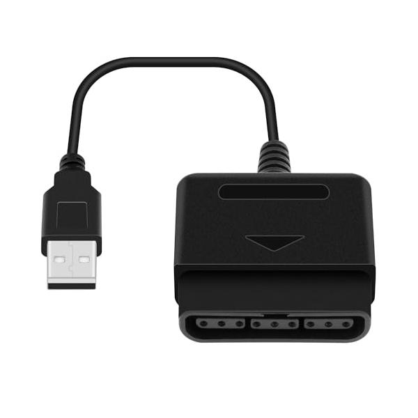 -/-/014800・パッケージ個数:1・Sony Playstation 1、Playstation 2、PS One、PSX の有線コントローラーに対応します。・Dual Shock および Dual Shock 2 のリアル振動機能は...