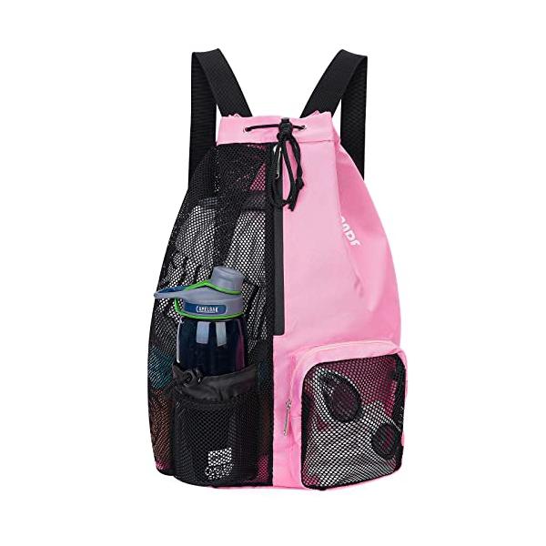 プールピンク/ワンサイズ/-・Color:ピンク・?乾湿分離ポケット一つ小さいpvc防水ポケットがあり、携帯電話やカードや小銭なの貴重品が入れて汚す心配もいりません。・?大容量十分なサイズなので、バス用品や水着や着替えやシューズなどをたっぷ...