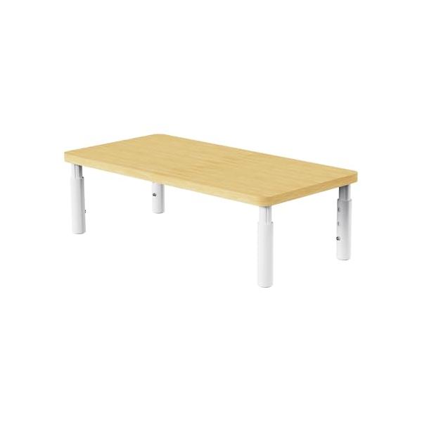 黄色/四角い-39.5cm*19.5cm/-・Size:四角い-39.5cm*19.5cm・パッケージ個数:1・商品仕様幅：39.5cm 奥行き：19.5cm 高さ：10-12-14cm 三段階高さ調整 天板の材質：竹木。厚さ 1.2 cm...