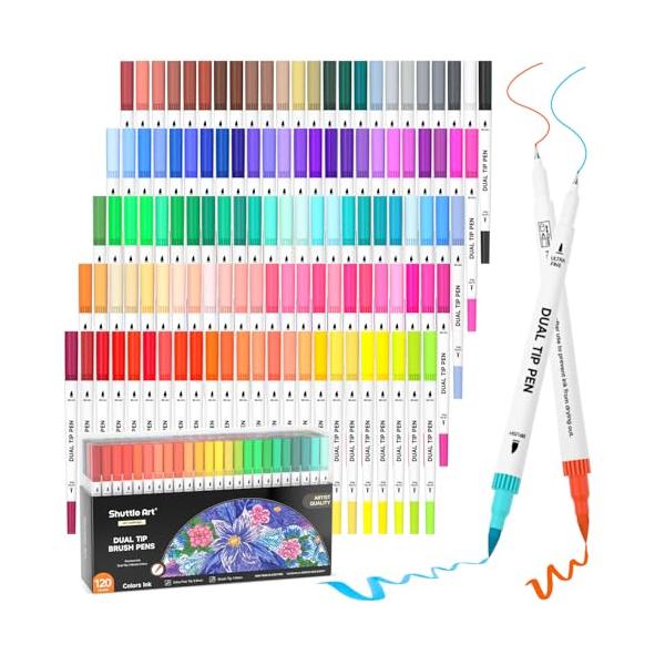 水性120色/1 Count (Pack of 120)/B07WRQM1Z3・Color:120色・パッケージ個数:1・セット内容120色ツインマーカーペンセットです。発色がよく鮮やかで、驚くほど多彩な120色をお使い頂けます。収納用透明...