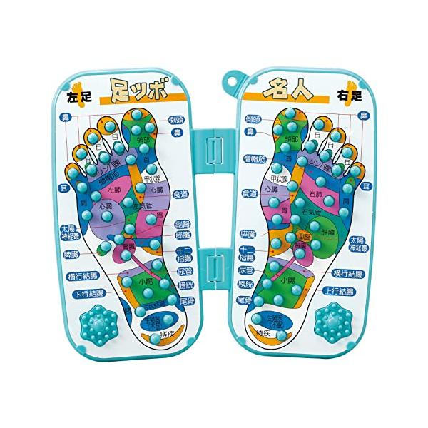 -/使用時:約28.4×31.6×2.2cm/391506・パッケージ個数:1・毎日の健康に1日5分の新習慣！踏むだけで足裏リフレッシュ！・イラストに沿って足を乗せるだけで心地よい刺激！・狙った箇所を刺激できるピンポイント突起付き！・フック...