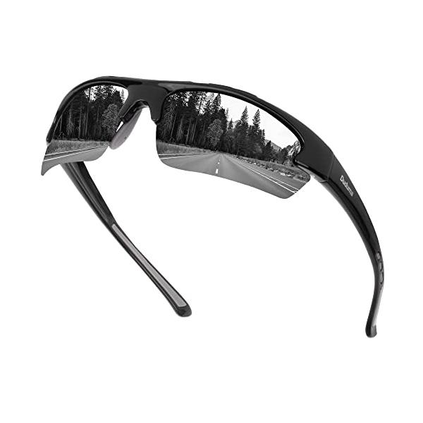 モダンブラック/ブラック/-/Tr597・Color:ブラック/ブラック・パッケージ個数:1・サングラス メンズ 偏光Dudumaのスポーツサングラスは、偏光特性を持つ偏光レンズが、反射や散乱のまぶしさを効果的に取り除き、同時に有害な紫外線...