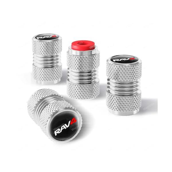 シルバー/RAV4/-・Color:シルバーSize:RAV4・●専属ロゴデザインユニークな専属ロゴで愛車を個性化！シンプルながらも存在感のあるデザインで、タイヤに高級感をプラスします。・● 高品質アルミ合金製軽量でありながら頑丈なアルミ合...