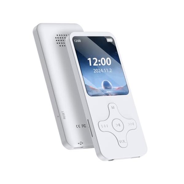 ホワイト/-/-・Bluetooth 5.0を搭載する多機能MP3プレーヤー弊社のmp3プレーヤーはbluetoothを内蔵しており、bluetoothイヤホン/bluetoothスピーカーなどデバイスで音楽を聴くことができ、有線制限の煩わ...