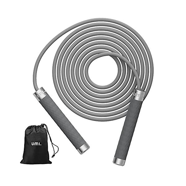 グレー/-/-・Color:グレー・製品仕様 : ハンドルの長さ : 14.7cm ・ ロープ径 : 7mm ・ 全長 : 3m ・ ウェイトブロック : 95g ・ 総重量 : 515g ・ 材質 : シリカゲル，アルミニウム合金，PV，...