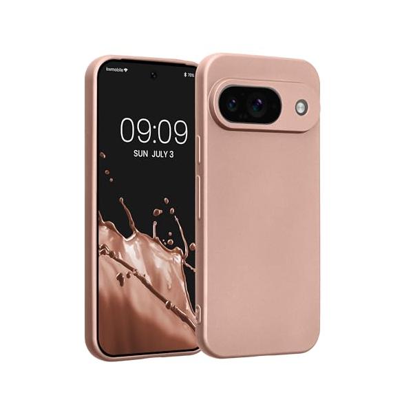 メタリックピンクゴールド/Pixel 9/G020-XXX・Size:Pixel 9Color:メタリックピンクゴールド・ぴったり: Google Pixel 9対応・プロテクション: 柔らかいTPUで作られたkwmobileのバックカバー...