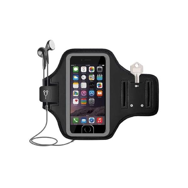 -/1個 ランニング スマホ アームバンド/-・男女でもピッタリサイドにマジックテープと特別設計されたジャックで、腕の大きさによって簡単に調整できて、男性も女性も適用されて、しかっりでランニング中に騒音や支障など起こりません。ランニングやジ...