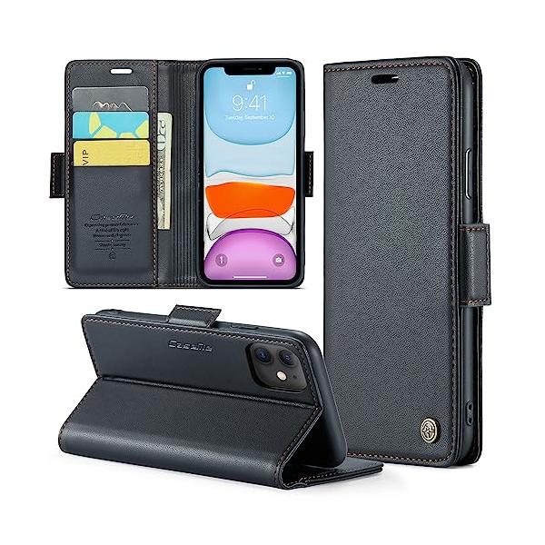 財布型ブラック/Iphone 11/-・Size:Iphone 11Color:ブラック・対応機種iPhone 11（6.1″） シンプルながらユニークなデザインでレジャーはもちろん、ビジネスにも適しています。・カード収納財布型スマホケース...