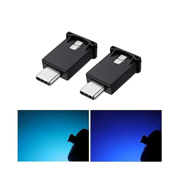 Type-C×2Pマルチカラー/-/-・Style:Type-C×2P・??1.Type-C usbライト車内にあるc型 USB ポートに接続するだけで、暗くなると自動に点灯するアンビエントライトです。タイプCポートを持つすべての車両や設備...