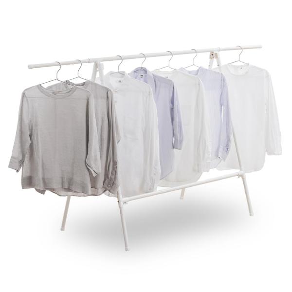 ワイドタイプホワイト/ワイド/FSA-120SR・Color:ホワイトStyle:ワイドタイプ・パッケージ個数:1・見た目も機能もシンプルに。ふとんも洗濯物も、パッと広げてサッと使える。ひとり暮らしにも最適なふとん干し。・RENEWAL脚部...