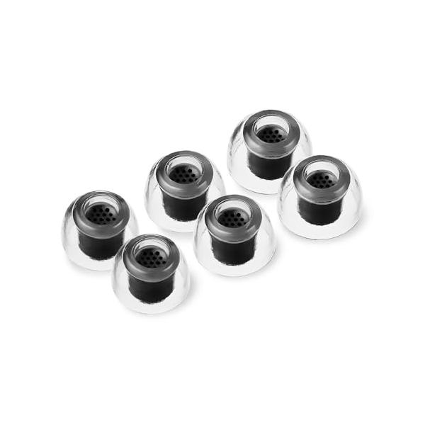 標準ノズル/完全ワイヤレス対応クリア＆ブラック/S/MS/Mサイズ各1ペア/AZL-XELASTECII-ST-SET-MS・Size:S/MS/Mサイズ各1ペアStyle:標準ノズル/完全ワイヤレス対応・パッケージ個数:1・Ultimat...