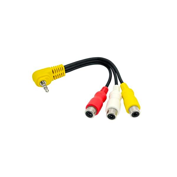 CTIA規格/0.1m/-・Size:0.1m・パッケージ個数:1・L型 ４極 ミニプラグ (オス）―3ピン (オス) 1.5m/ステレオピンケーブル変換・※アース(GND)の位置を必ずご確認ください。アース(GND)の位置が違う場合はご使...