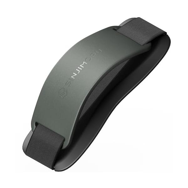 Silicone オリーブグレー/-/SGR_MOUT_SLCN_OG・Color:Silicone オリーブグレー・パッケージ個数:1・「二つ機能付きのスマホベルト」スマホ操作範囲の拡大、手元から滑り落ちを防ぐ伸びる素材のバンドとシリコン...