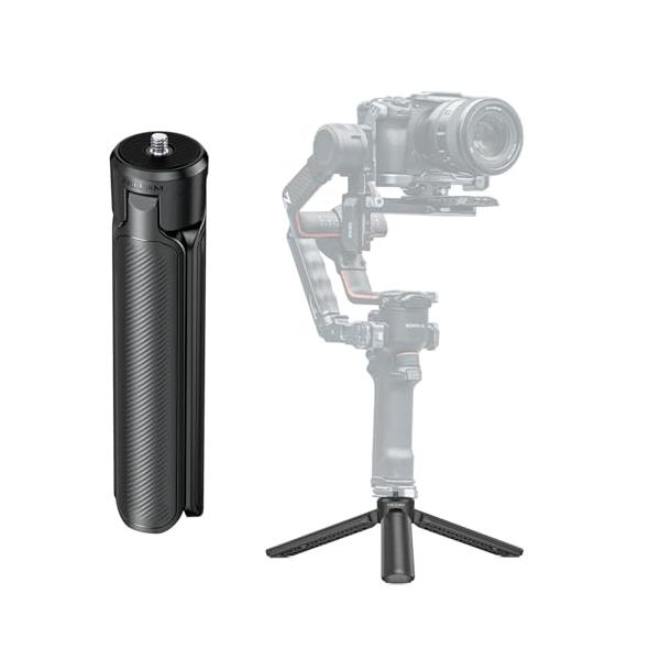 ブラック/-/T00A4103・パッケージ個数:1・一脚と三脚の切替をクイックにリンクギア式なので三脚が瞬時に開閉になります。作業手順が少なくなり、詰まりがなくて一脚と三脚をクイックに切り替えることができます。三脚の収納サイズは13cmとな...