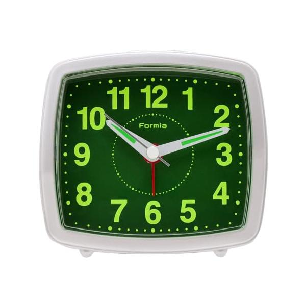 アナログ03.ホワイト/-/HT-A022W・Color:03.ホワイトStyle:アナログ・パッケージ個数:1・光を集めて文字を見やすくする集光文字板を使った小型の目覚まし時計・連続して滑らかに動く、音の静かな連続秒針・機能・仕様：連続秒...