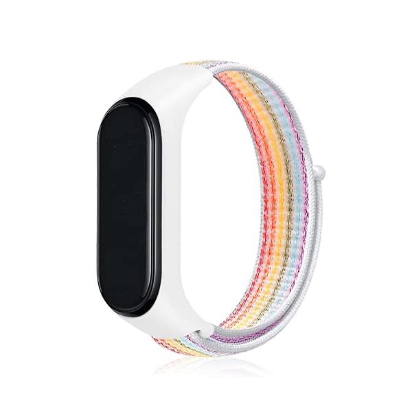 スポーツ白虹/Mi band 7/6/5/4/3/-・Color:白虹・対応機種バンド [Xiaomi Mi Band 7 | Xiaomi Mi Band 6 | Xiao Mi Band 5 | Xiaomi Mi Band 4 | A...