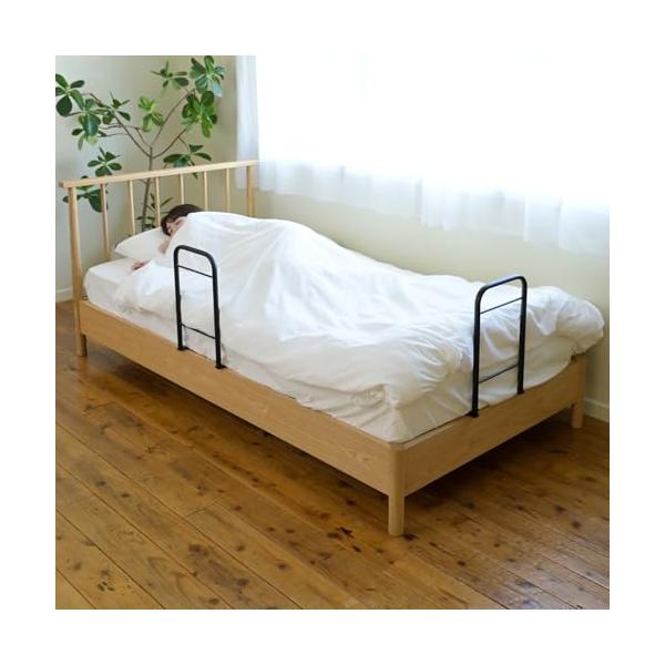 2個組マットブラック/幅27×奥行43×高さ45cm/YBG2-27(MBK)・Color:マットブラックStyle:2個組・パッケージ個数:1・落下防止に布団の落下を防止するベッドガードです。布団がずれたり、落下するのを防ぐので快適な睡眠...